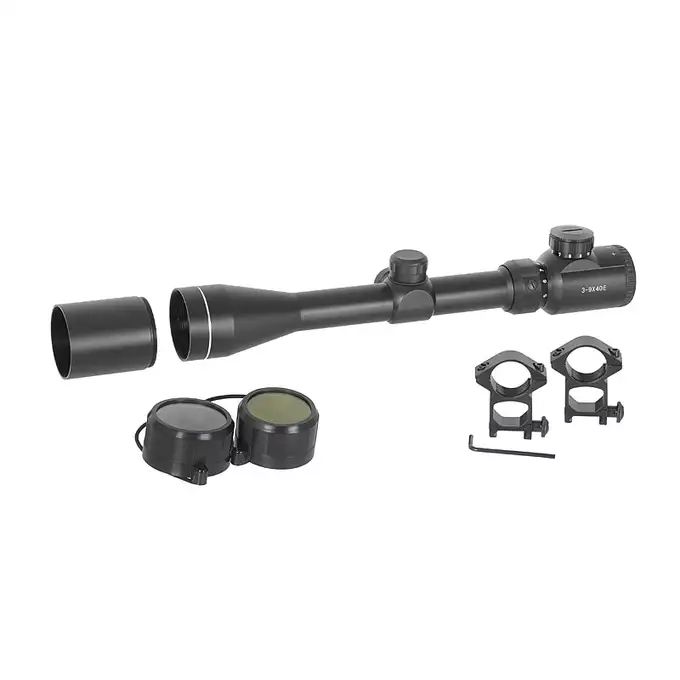 Scope 3-9x40E with high mounting rings [PCS] | TaiwanGun US & EU