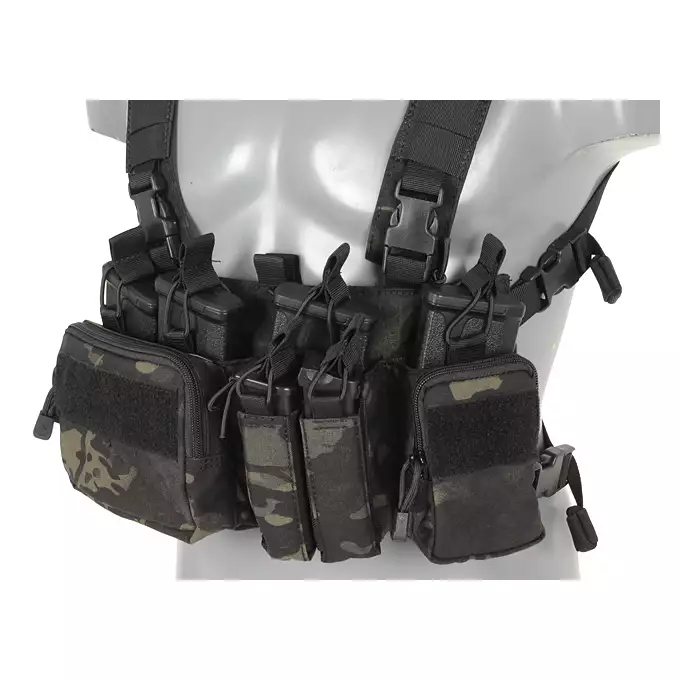 Buckle Up Recce/Sniper Chest Rig - Multicam Black [8FIELDS PREMIUM ...