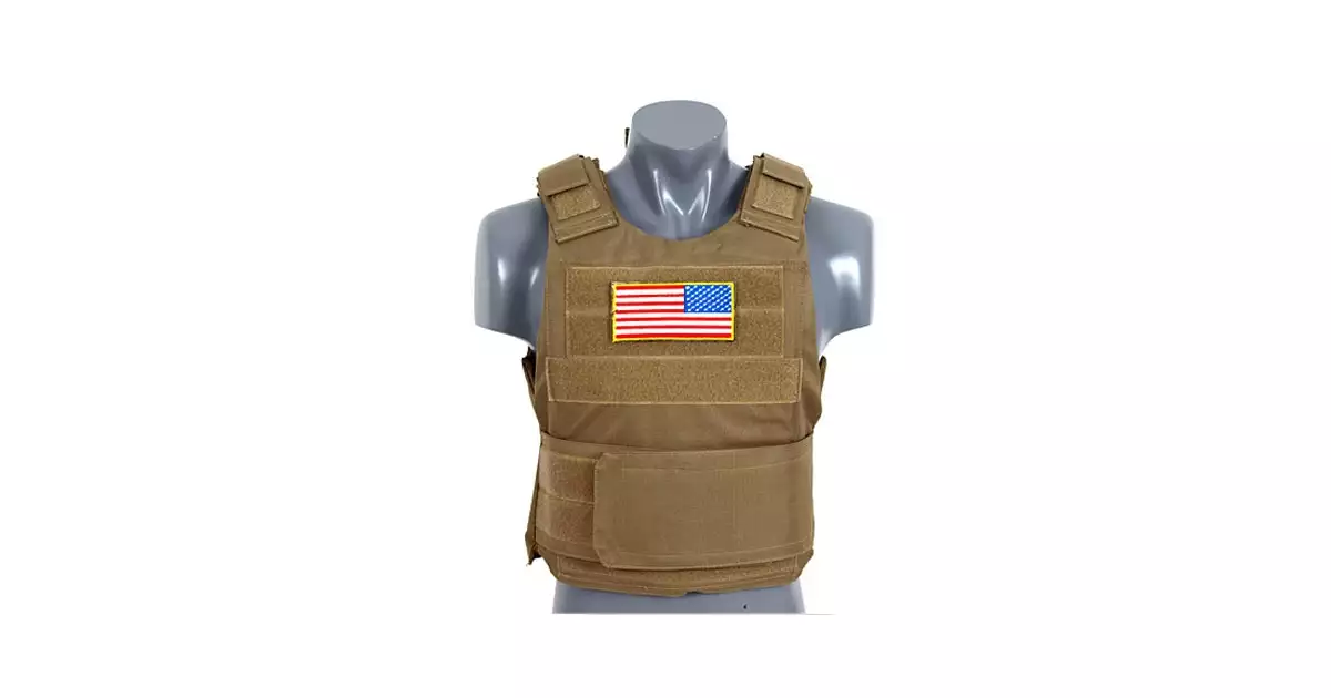 Delta Soft Body Armor - COYOTE [8FIELDS] | TaiwanGun US & EU