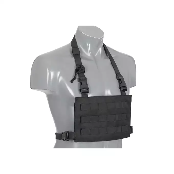 Buckle Up Chest/Drop Leg Panel - Black [8FIELDS] - TaiwanGun