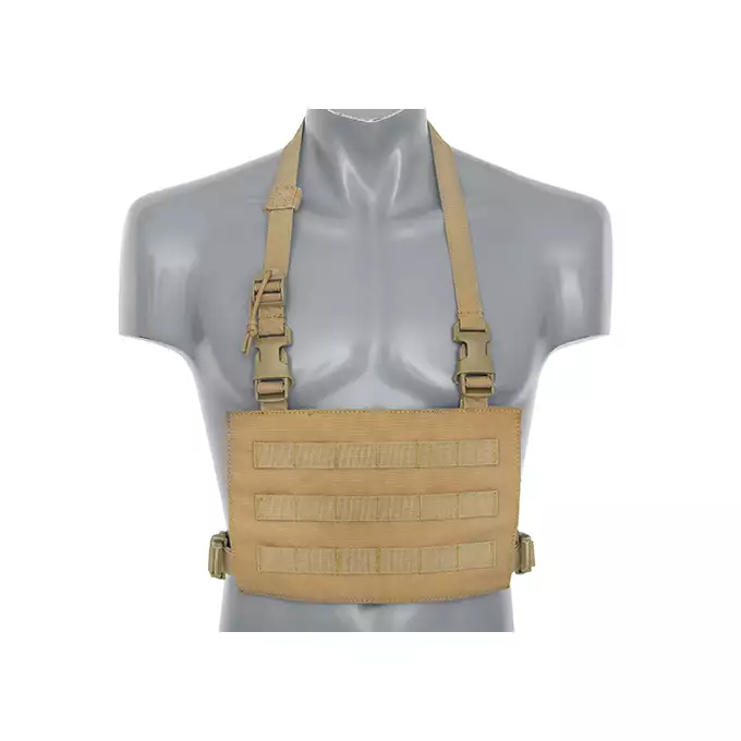 Buckle Up Chest/Drop Leg Panel - Coyote [8FIELDS] | Taiwangun