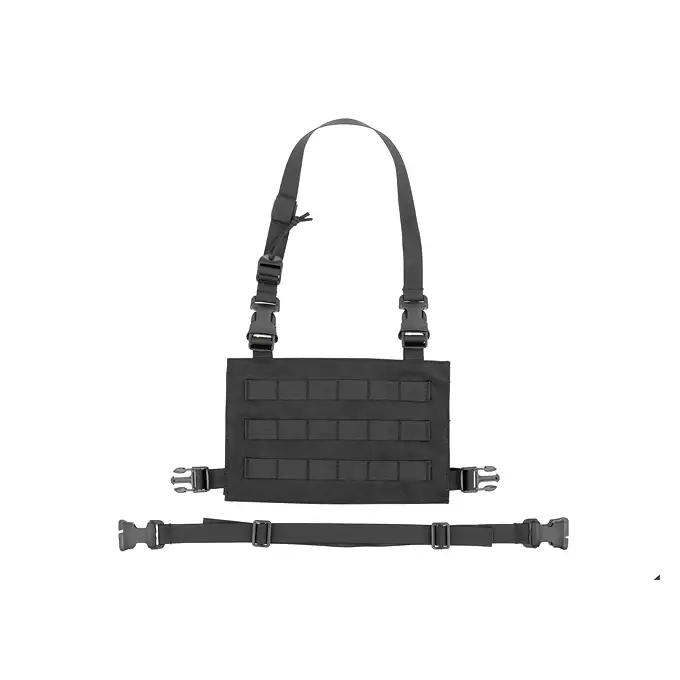 Buckle Up Chest/Drop Leg Panel - Black [8FIELDS] - TaiwanGun