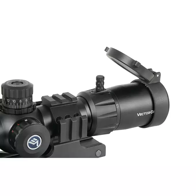 Mustang Gen2 1-4x30 SFP Riflescope - Black [Vector Optics] - TaiwanGun