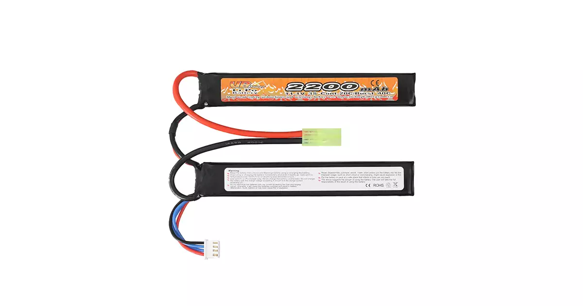 Battery Li-Po 2200mAh 11,1V 20/40C [VB] | TaiwanGun US & EU