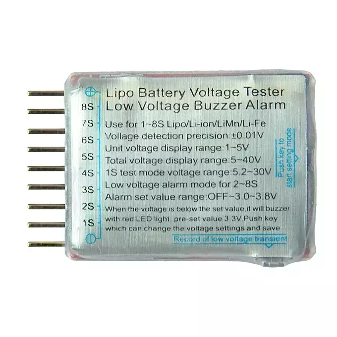 Li-Po batteries protection/meter [VB] - Taiwangun