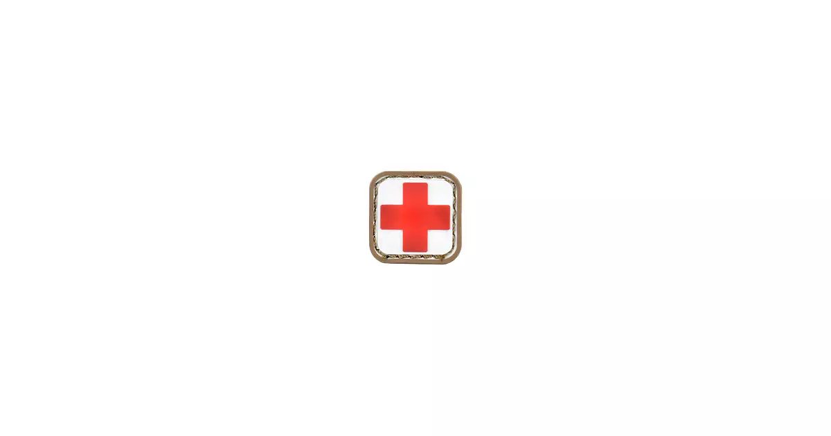 Medic Square PVC Patch 3 [EM] | TaiwanGun US & EU