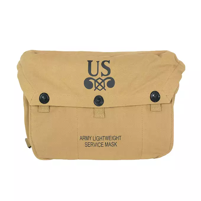 US WW2 Gas Mask Bag [8FIELDS] | TaiwanGun US & EU