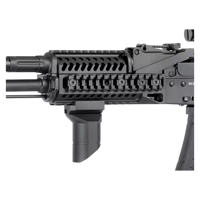 Aluminum russian compact front grip for Picatinny rail - Black [5KU ...