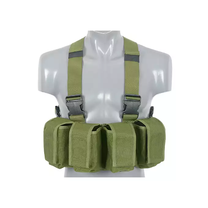 Navy Seal Chest Rig w/ M16/AK47/M14 Pouches - Olive [8FIELDS CLASSIC ...