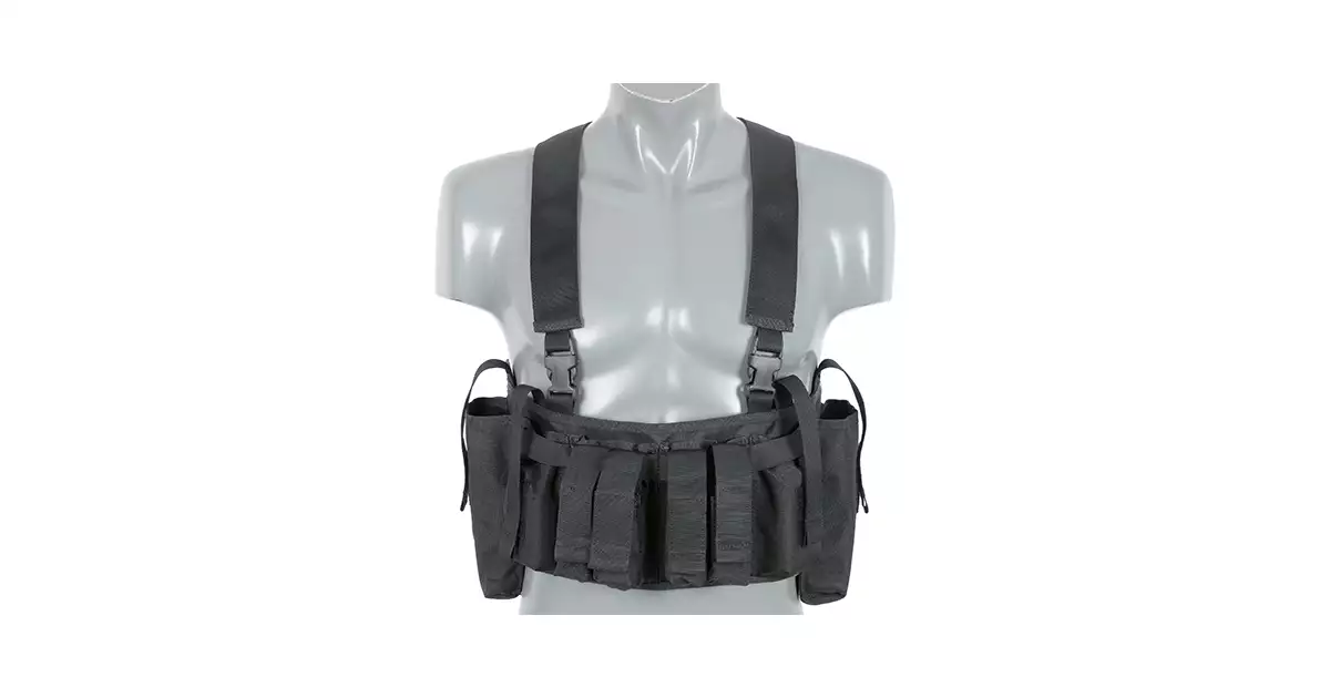 Chest Rig Strike Delta Force - Black [8FIELDS CLASSIC] | Taiwangun
