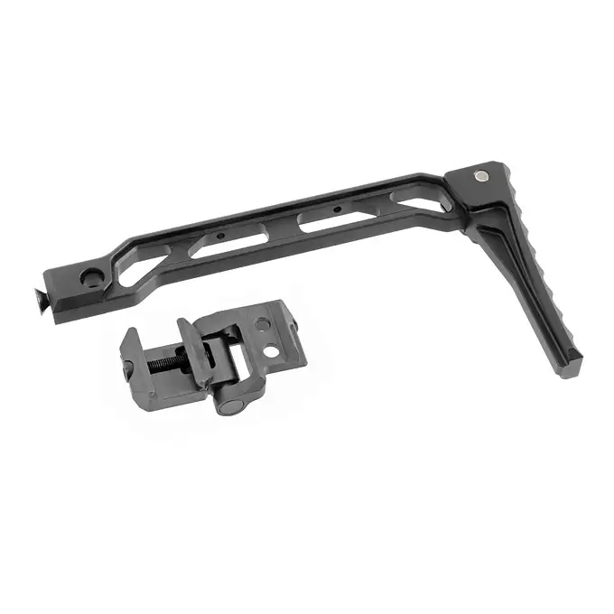 Curved Folding Skeleton Stock for Picatinny Rail [5KU] | Taiwangun