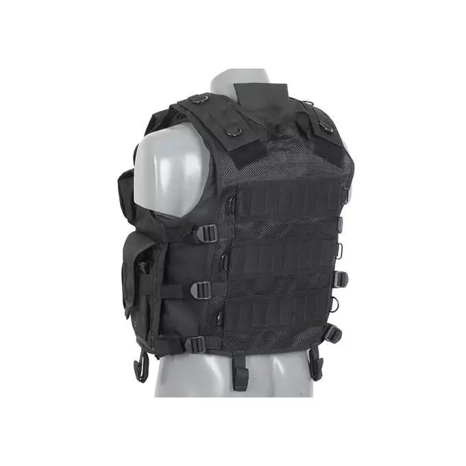 Tactical Vest TAC Assaulter - Black [8FIELDS CLASSIC] | TaiwanGun US & EU