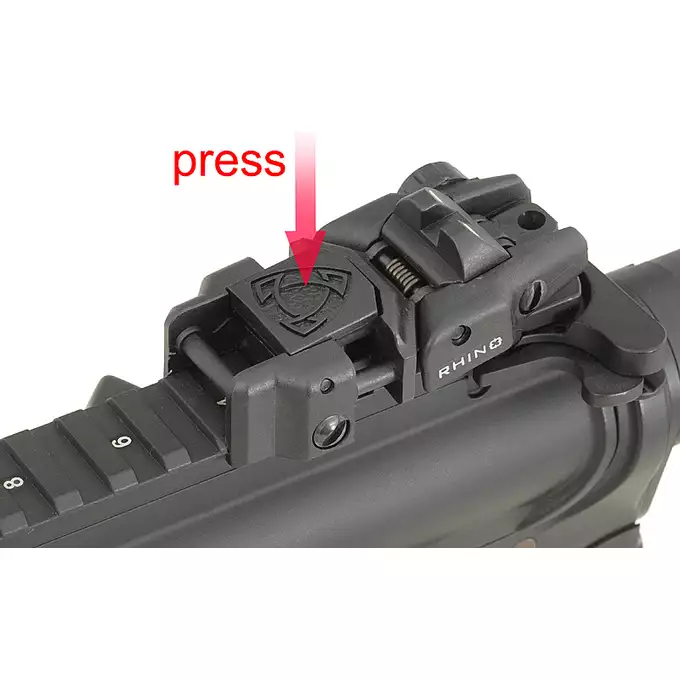 Réplica ASR111 GUARDIAN Full-Metal - Negro [APS] - TaiwanGun