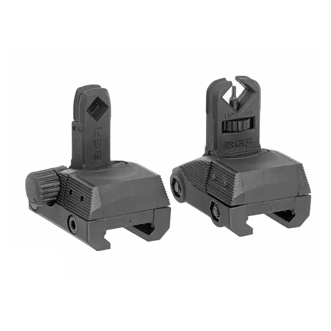 CM.103 Polymer Folding Sight Set - Black [CYMA] | TaiwanGun US & EU