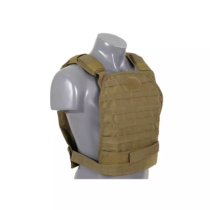 HARD ARMOR PLATE CARRIER type vest - coyote [8FIELDS] | Taiwangun