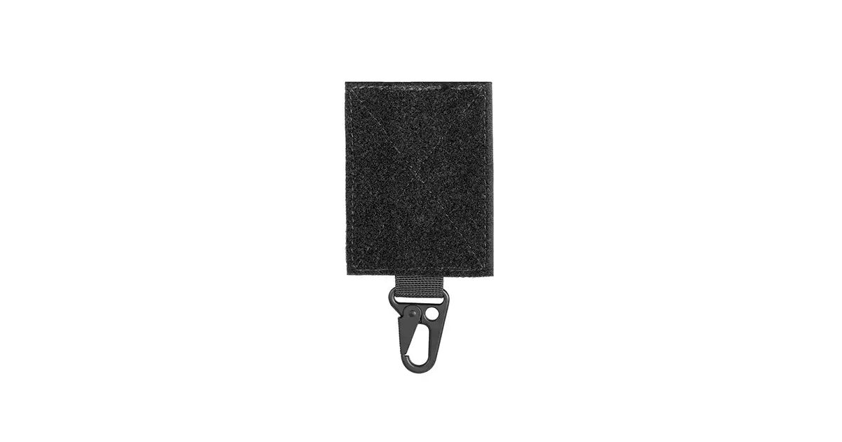 Velcro Mounted Panel with Snap Hook - Black [8FIELDS] | TaiwanGun US & EU