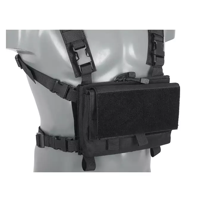 [Set] HYBRID Chest Rig - Black [8FIELDS] + Plate Carrier Quad MP5/SMG ...