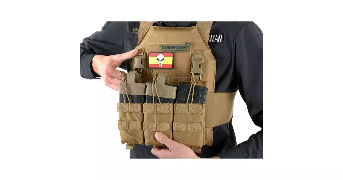 [Set] Buckle Up Modular Chest Rig - Olive [8FIELDS] + Buckle Up Triple ...