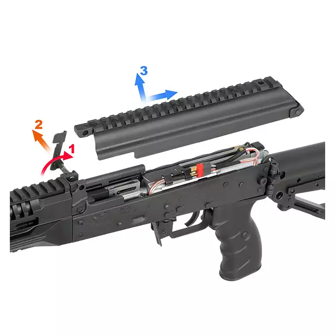 [Set] AT-AK12U Mosfet Enhanced [Arcturus] + Airsoft DK-9 Style Russian ...