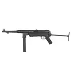 MP40 Full Metal AEG Submachine Gun Replica - Black [AGM] | Taiwangun