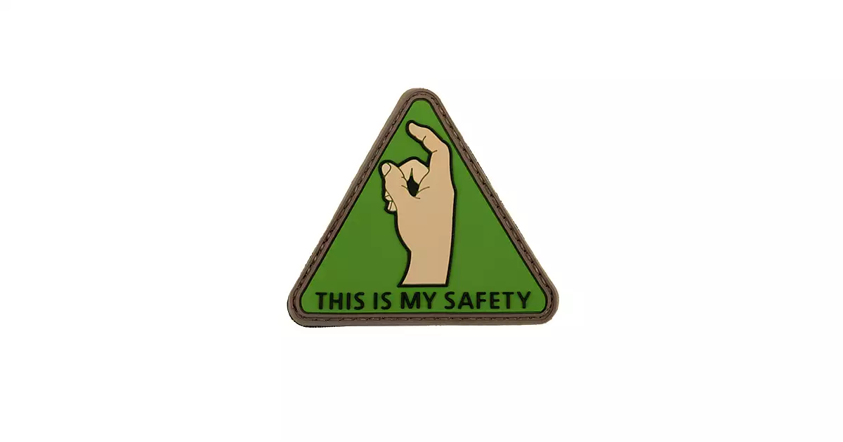 SAFETY PVC Patch 1 [8FIELDS] - TaiwanGun