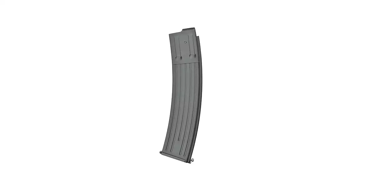 [Set] 190rds Mid-Cap Magazine Fo AGM MP44 - Black [AGM] | TaiwanGun US & EU