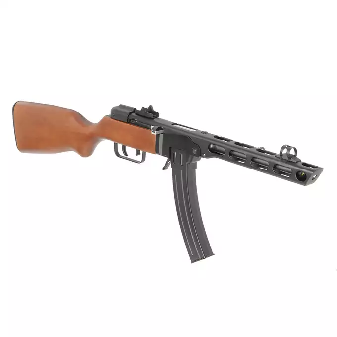 [Set] SW-09 PPSh-41 Airsoft Submachine Gun [Snow Wolf] + 540rd curved ...