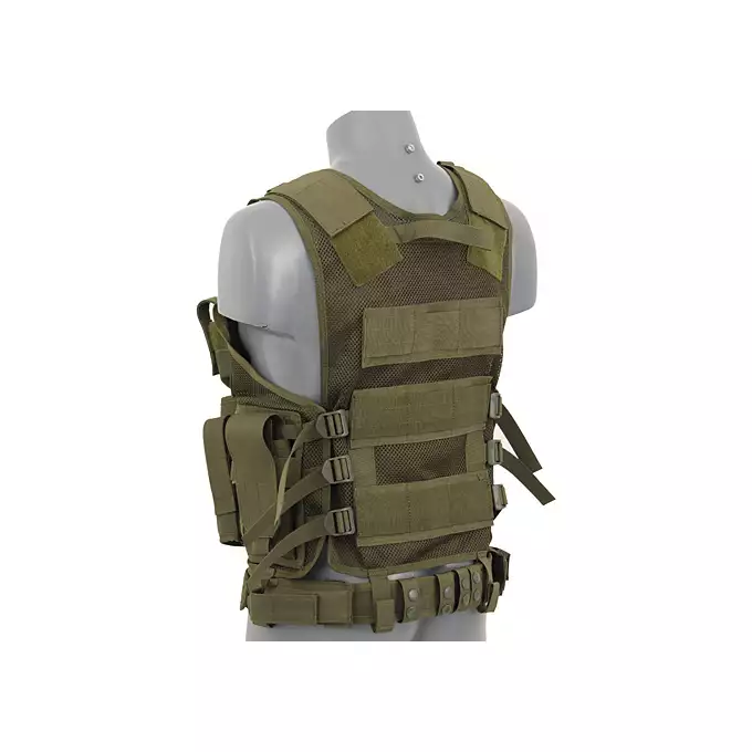 Law Enforcement Tactical Vest V.2 - Olive [8FIELDS] | TaiwanGun US & EU