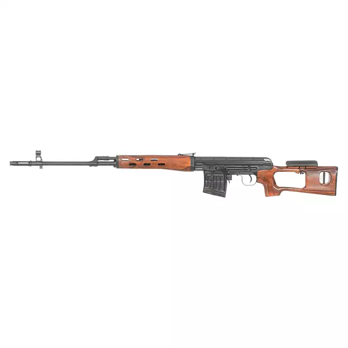 [Set] SVD Sniper Rifle AEG Replica - Real Wood [A&K] + 4x24 PSO-1 Type ...