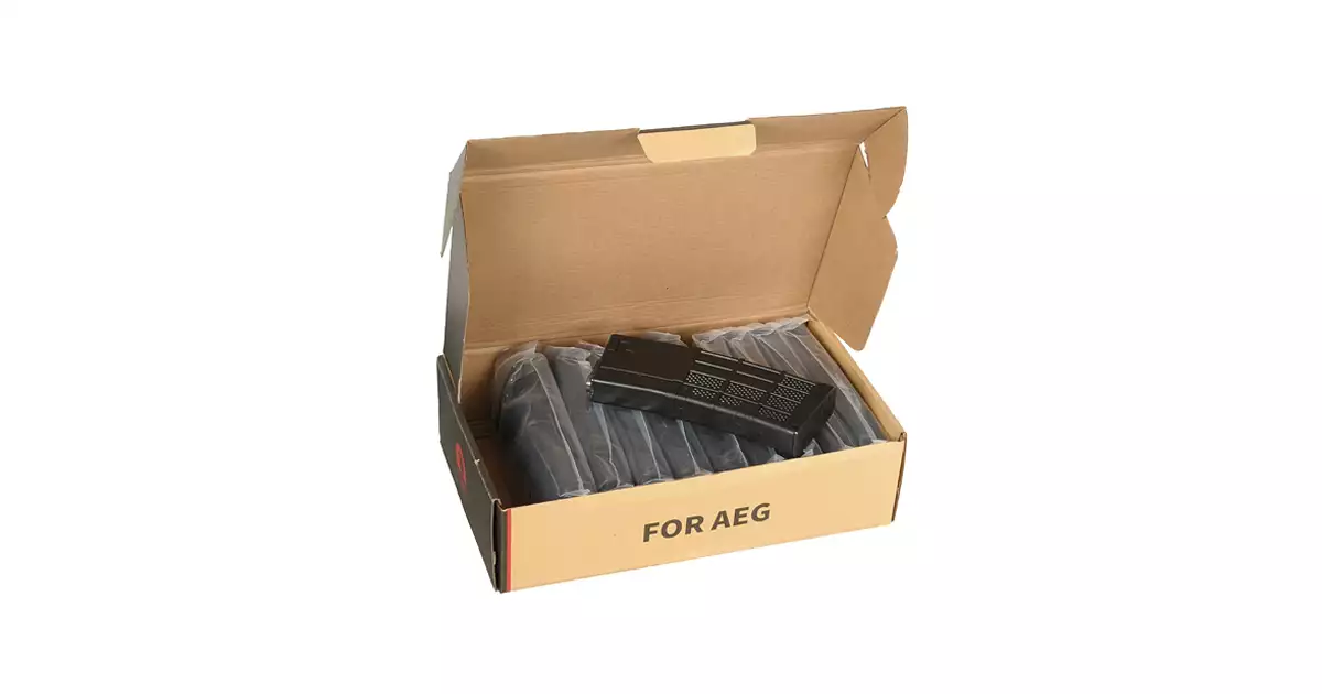 [MAG BOX] 10x 120rd Advanced Polymer Mid-Cap AR-15/M4 Magazine | Taiwangun