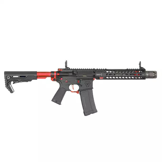 Strike industries 10" Raiders SBR AEG Rifle - Red [EMG] | Taiwangun