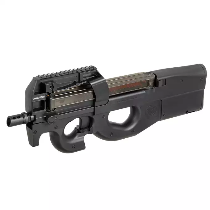 [Set] FN P90 AEG Submachine Gun [Cybergun] + 68rd Low-Cap Magazine for ...