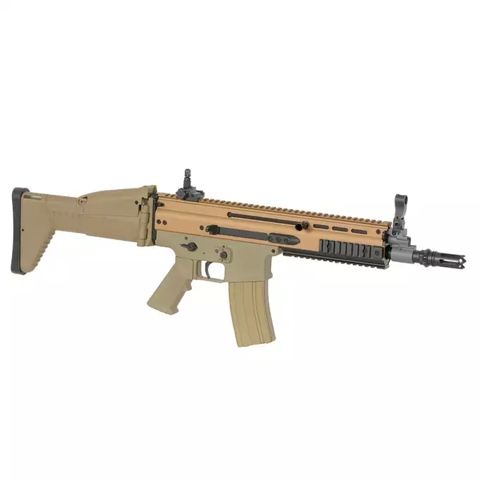 [Set] REPLIKA FN SCAR-L METAL [CYBERGUN] + 190rd LANCER L5 AWM 300 ...