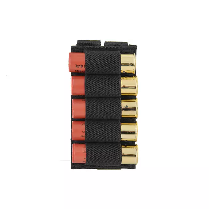 5rd Shotgun Shell Panel - Black [8FIELDS] | TaiwanGun US & EU