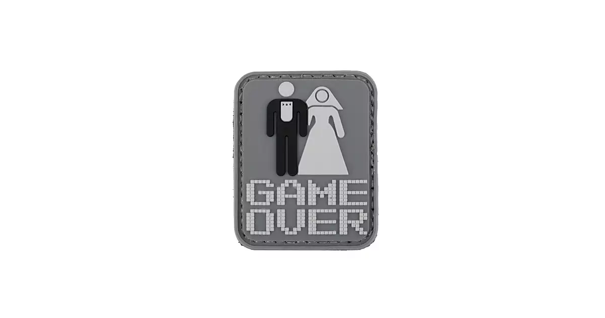 GAME OVER PVC Patch [8FIELDS] | TaiwanGun US & EU