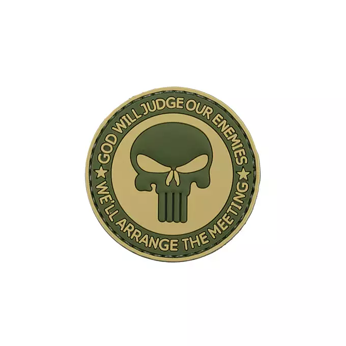 GOD WILL JUDGE PVC Patch 2 [8FIELDS] | Taiwangun