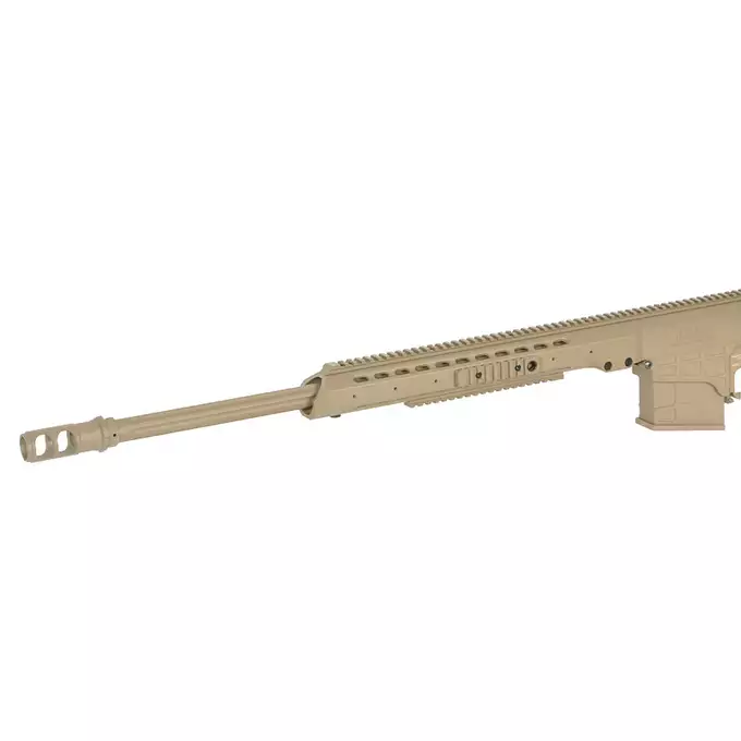 Barrett M98B MRAD Full Metal Airsoft Spring Rifle - Tan [6mmProshop ...