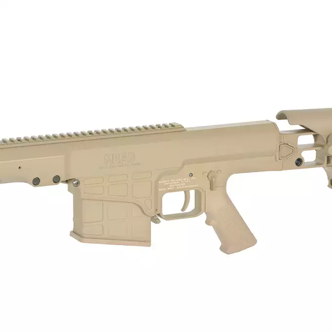 Barrett M98B MRAD Full Metal Airsoft Spring Rifle - Tan [6mmProshop ...
