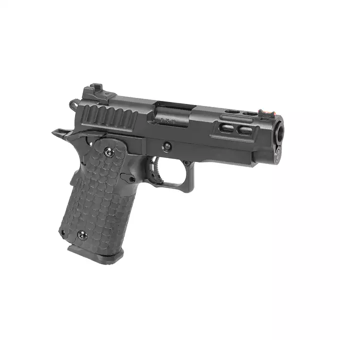 [Set] R607 - Black [Army Armament] + HPA Adapter Hi-capa Pistol Series ...