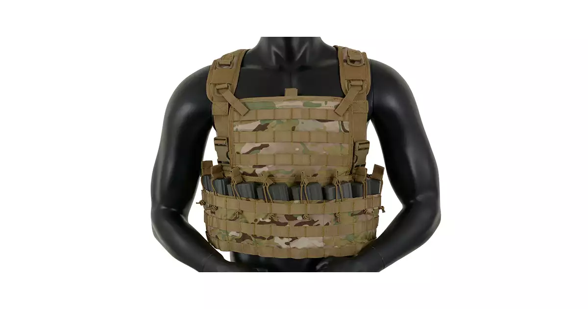 Tactical Rifleman Chest Rig - Multicamo [8FIELDS] - TaiwanGun