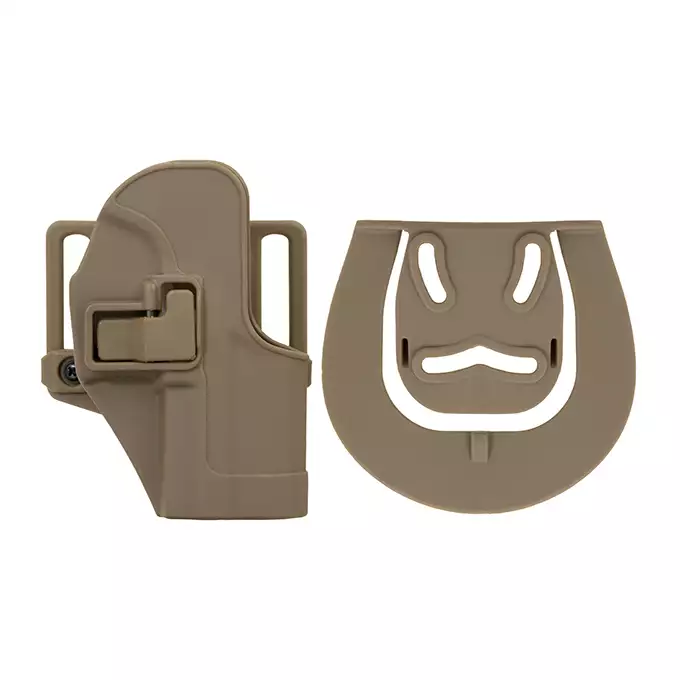 Quick-Draw Pistol Holster with Locking Mechanism for USP - Tan [CS ...