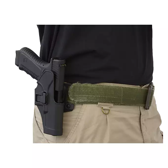 Quick-Draw Pistol Holster with Locking Mechanism for G. Series - Black ...