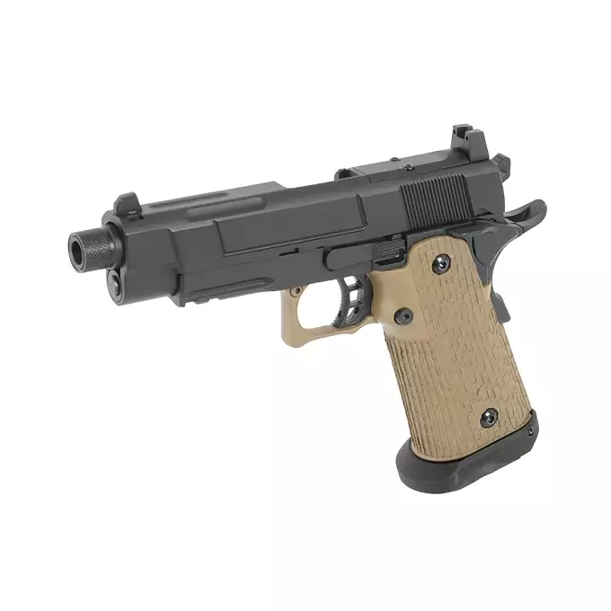 [Ensemble] R504 - TAN [Army Armament] + Chargeur long pour modele Hi ...