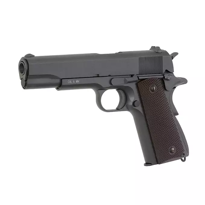 [Set] La pistola M1911 de CO2 [KWC] + Set 50 cartuchos de CO2 de 12 g ...