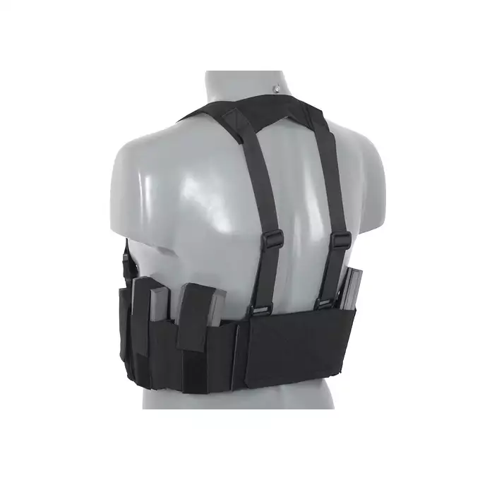 Airsoft lightweight speed chest rig- black [Amomax] | Taiwangun