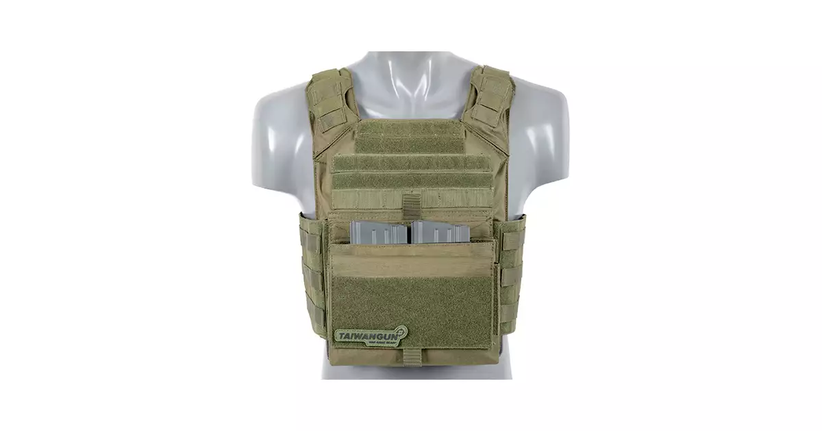 [Set] MOLLE Kangaroo Front-Panel - Multicamo [8FIELDS] + Plate Carrier ...