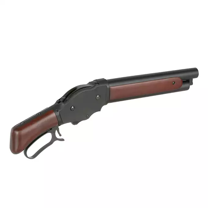 [Set] M1887 Short Lever Action Shotgun Replica - Real Wood [S&T] + Set ...