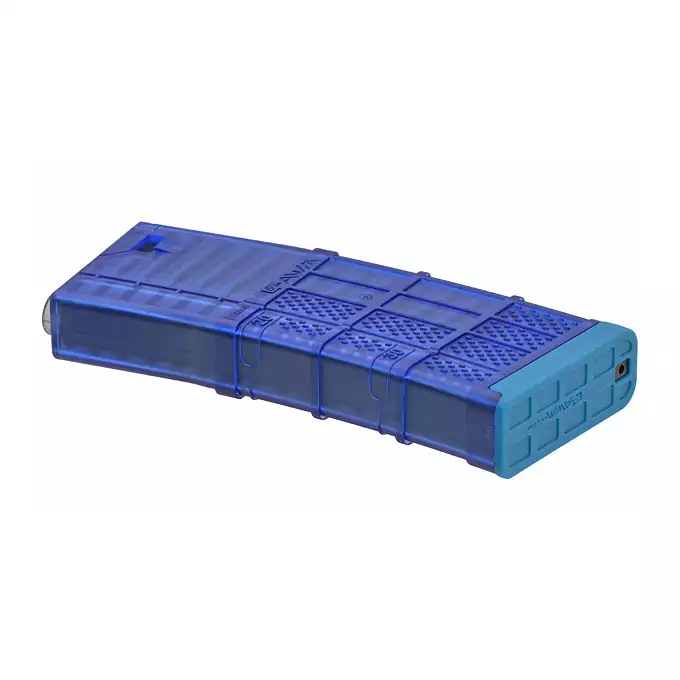 [Set] 180rd Lancer L5AWM 5.56 Style Train-Safe AEG Magazine - Blue [EMG ...