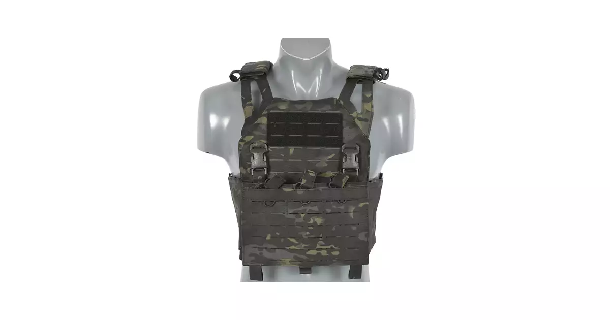 [Set] Laser-Cut “Buckle Up" Operator Plate Carrier with AR/AK Magazine ...