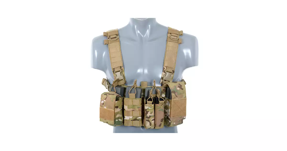 Buckle Up Chest Rig V3 - Multicamo [8FIELDS] | Taiwangun
